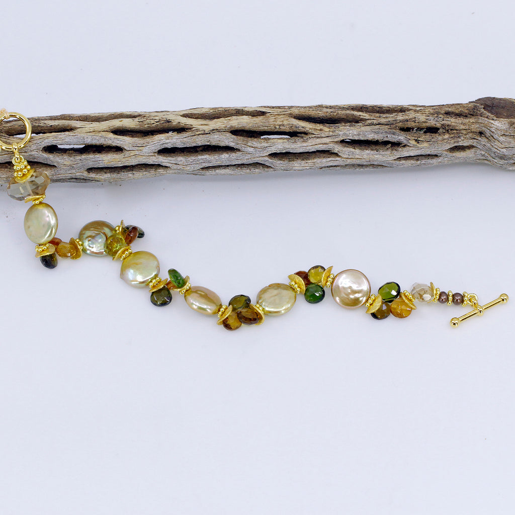 Mary Ann Richman Multi-Gem Beaded Bracelet – The Kalled Gallery
