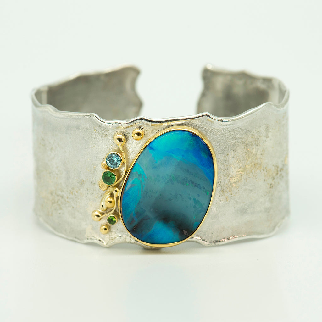 Jennifer Kalled Sculpted Opal Cuff Bracelet – The Kalled Gallery